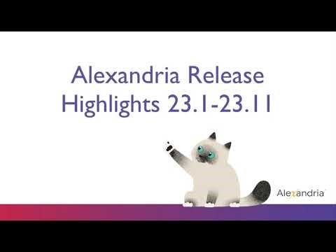 What's New in Alexandria 23 11