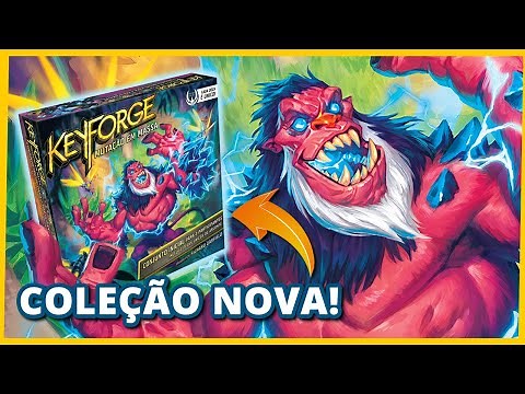 Nova Coleção KEYFORGE - Mutação em Massa! (Unboxing + Análise)