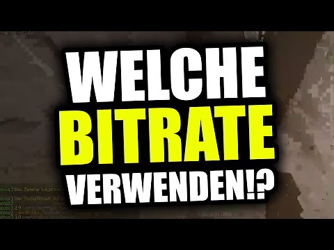 Welche Bitrate zum Streamen nehmen!? ★ Streaming / OBS Tutorial #8 ★ Die beste Bitrate für Streams!