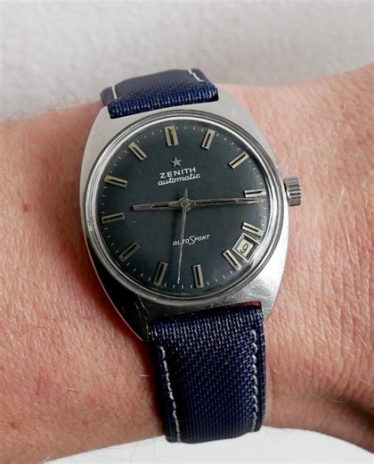 Zenith Autosport 2552PC Automatic Blue Dial - Etsy