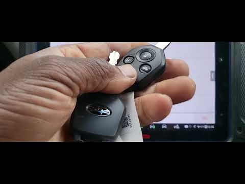 How To Program A Subaru Remote