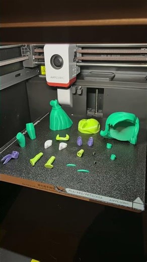 Inside Out Inspired 3D Print – Degout Fanmade Model Timelapse (Anycubic Kobra S1)