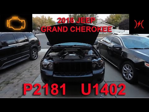 2010 Jeep Grand Cherokee P2181, U1402, Thermostat