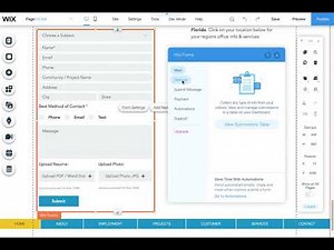 Editing Wix Forms - Email Notifications