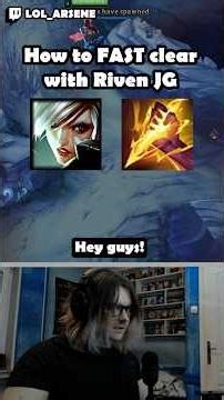 How to FAST clear with Riven Jungle 🥶