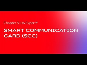 Smart Communication Card - UA expert (Chapter 5)