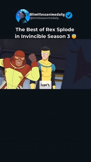 Leader Of L.A.D.S. | Send this to someone who misses Rex Splode 💔 Rexplode’s best moments in Invincible Season 3 are a wild mix of sharp wit and real heroism.... | Instagram