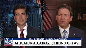 🔥NEW: Gov Ron DeSantis responds to ILLEGALS COMPLAINING about getting bitten by mosquitoes at Alligator Alcatraz🔥 “We did not create the Four Seasons. That’s not the intent of this. All the standards are a lot higher than what was even required… Alligator Alcatraz is going to enhance the ability of the federal government to do more deportations of illegal aliens and that’s what people want to see.” | Jesse Watters