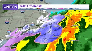 Snow Continues Overnight With Gusty Winds Along the Coast