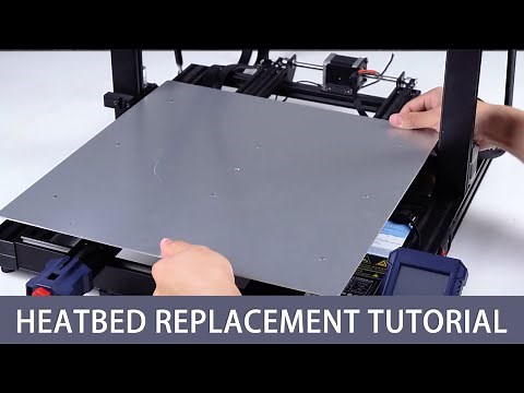 Heatbed Replacement Tutorial for Anycubic Kobra Max