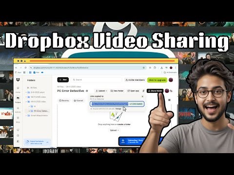 How To Send A Video Through Dropbox | Share Large Files (2026)