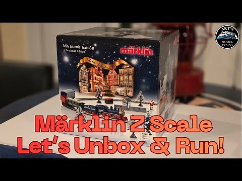 Holiday Magic on Rails - Märklin Christmas Train Unboxed & Running