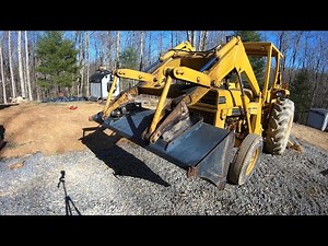 Converting an old Massey Ferguson Loader to Quick Attach
