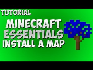 Minecraft Essentials - How To Install a Map (1.7.4)