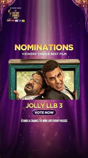 Maruti Suzuki Presents 24th Zee Cine Awards 2026 | Viewers’ Choice Awards | Voting Now | Win Passes