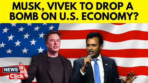 Trump’s 'Manhattan Project' of government reform: Musk and Ramaswamy to lead efficiency crusade Source: Reuters #DonaldTrump #ManhattanProjest #ElonMusk #VivekRamaswamy | News18 | Facebook