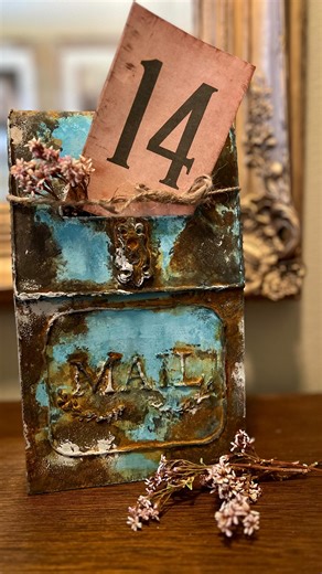 Watch this viral Dollar Tree makeover as I turn a budget-friendly Valentine mailbox into a charming vintage-style mail holder using hot glue, a silicone mold, simple printed graphics, and a touch of rustic magic. Perfect for DIY lovers, thrift flip fans, and anyone obsessed with creative home decor on a budget. Quick, easy, and totally unexpected! #dollartreediy #beforeandafter #diyhomedecor #transformation #dollartreehack | Heather Goeckeritz Darger