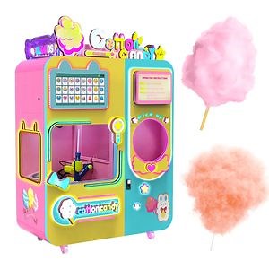 [Hot Item] Commercial Automatic Electric Sugar Cotton Candy Floss Vending Machine for Christmas