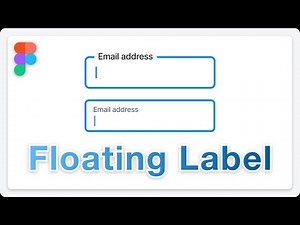 Floating Label 設計 • Figma 教學 (含CC字幕)