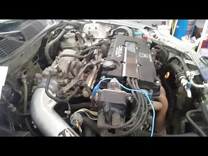 Video2: Civic B16a2 *FIXED* code P1381 diagnose