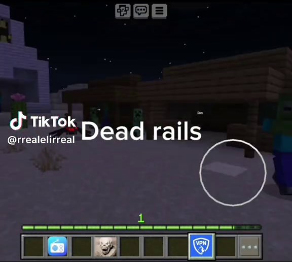 Exploring Dead Rails in Minecraft Lobotomy Craft