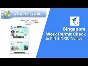 How to Check Singapore FIN Number Status Online | Work Permit & Pass Status