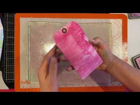 Mixed Media Monday! - Gelli Printing with Distress Oxides!