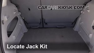 How To Jack Up a 2008 Chrysler PT Cruiser Touring 2.4L 4 Cyl.
