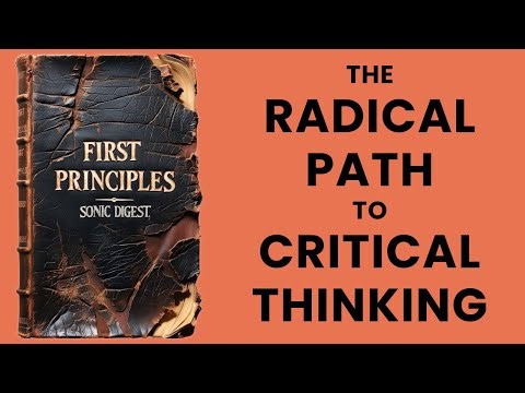 First Principles: The Radical Path To Critical Thinking - Audiobook