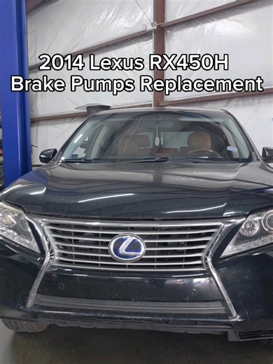 2014 Lexus RX450H Brake Booster & Actuator Guide