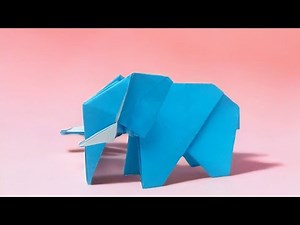 how to make a paper elephant 🐘 origami / paper origami/ paper craft