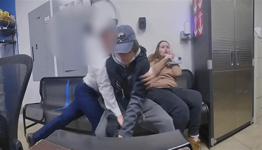 VIDEO: Walmart shoplifting suspect is disarmed after appearing to pull gun on officer