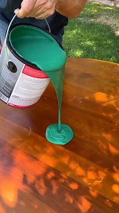 he uses a yard rake to refurbish the table! 🤯 | Haven Grace Flom