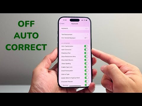 How To Turn Off Auto Correct on iPhone