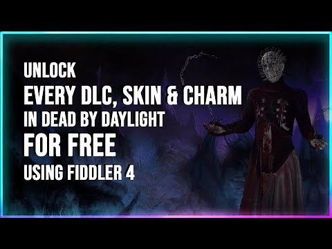 HOW TO UNLOCK EVERY DLC, SKIN & CHARM IN DBD FOR FREE USING FIDDLER 4 | 5.2.0+