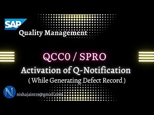 Activate Quality Notification while generating Defect Record in SAP S/4HANA Quality Management (QM)