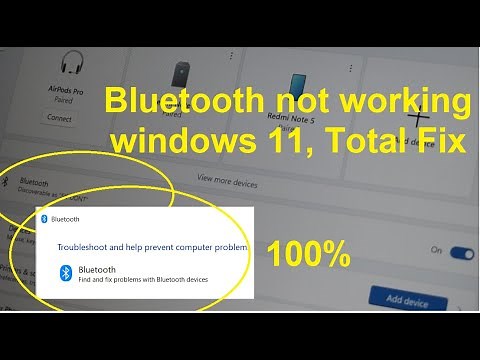 Bluetooth not working windows 11, 6 Easy Ways