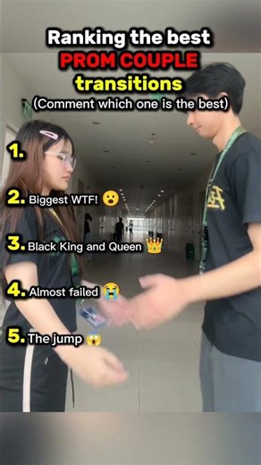 Ranking best PROM COUPLE transitions (part 3)
