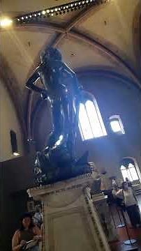 Donatello's David #RenaissanceArt #sculpture #florencetravel