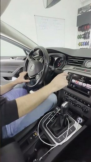 #shorts Kabelloses CarPlay & Android Auto im VW Passat B8