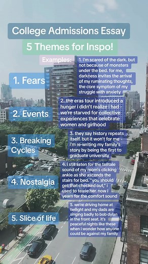 thanks for 5k 🫶 #collegeessay #classof2024 #collegeadmissions #collegeessaytips #commonapp #essaythemes #writertok #writersoftiktok