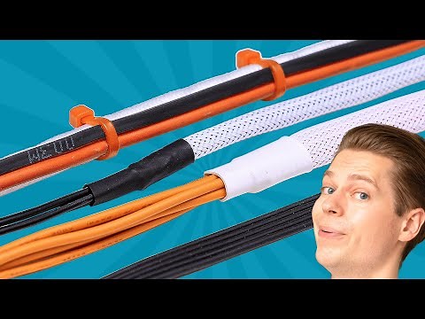 Tips for CLEANEST Wire Management! (Sleeving, Fastening)