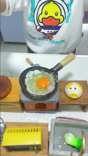 How to make food In Miniature kitchen | DTY Food In Real life#shorts#miniature#shorts