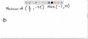 SOLVED:a) find the coordinates of any stationary points for the graph of the equation b) state, with reasoning, whether each stationary point is a minimum, maximum or neither c) sketch a graph of the equation and indicate the coordinates of each stationary point on the graph. y=x^3-2 x^2-7 x 10