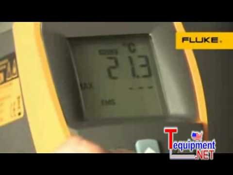 Fluke 561 Infrared and Contact Thermometer with K-type thermocouple capability