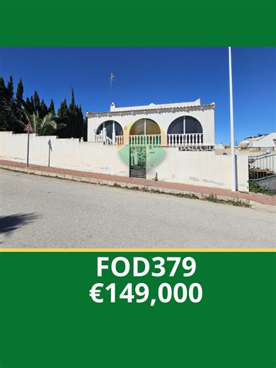 🏠CORNER PLOT. Detached villa. Development currently in progress. 2 bedrooms & 1 bathroom. 5x3m2 SWIMMING POOL. 👇👇👇 https://spanishproperty.co.uk/properties/2-bedroom-detached-for-sale-fod379-6994226884c5f Off road parking. AIR CONDITIONING included. Raised walls. Private ROOF TERRACE. Mountain views. UNFURNISHED. Conservatory. SOUTH FACING. Ref FOD379 💵 €149,000 ☎️620 54 00 98 📩sales@spanishproperty.co.uk