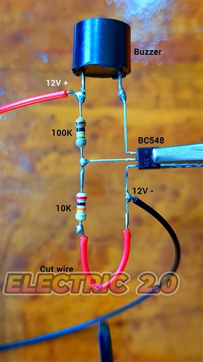 8.2K views · 82 reactions | Simple security alarm project #electronics #project #circuit #diyprojects #fblifestyle | Electric 2.0 | Facebook