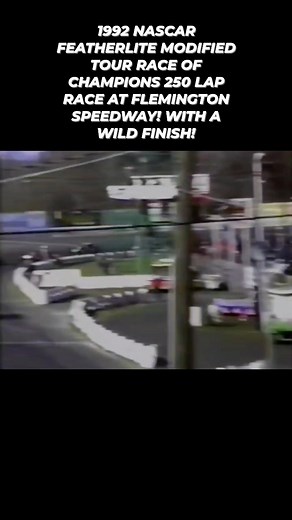NASCAR FEATHERLITE MODIFIED TOUR RACE OF CHAMPIONS 250 LAP RACE AT THE VERY FAST FLEMINGTON SPEEDWAY! With a wild finish! Reel is edited to show the start of the race along with highlights and of course the wild race to the checkers in the closing laps! #NASCAR #modifiedtour #grassroots #modifiedracing #modified | pronyne motorsports museum