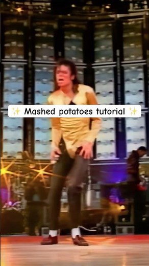 Michael Jackson - Mashed Potatoes Tutorial ✨🚶
