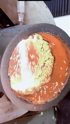 35mm Thick tube cutting. Clean edge, stable process.#lasercutting #tubecutting #fiberlaser